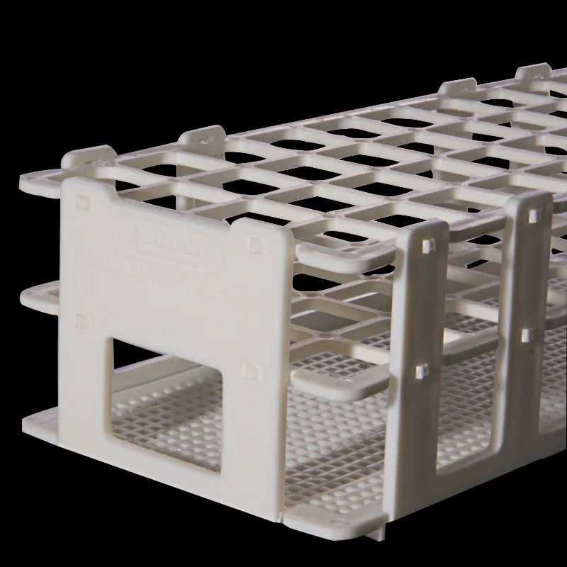 Haiju Laboratory White,Detachable 40 Holesx20mm Diameter Plastic Test ...