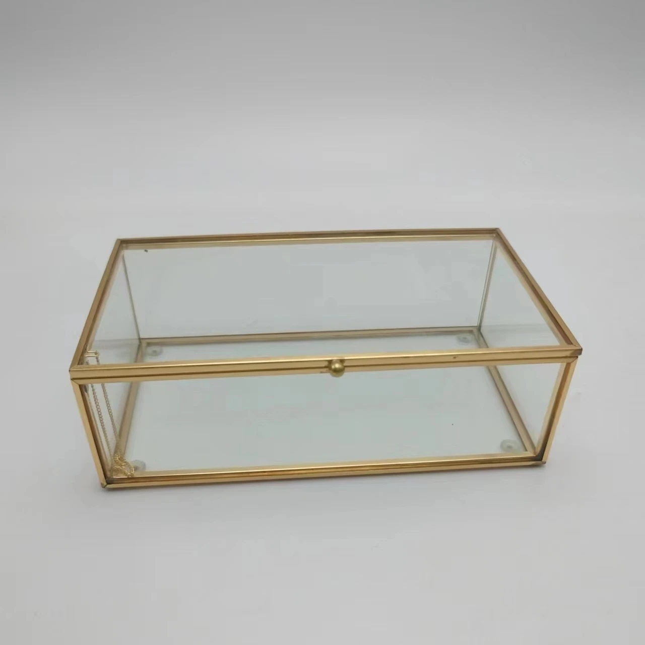 Factory Direct Sale Glass Decorative Box Wedding Special Glass Display ...