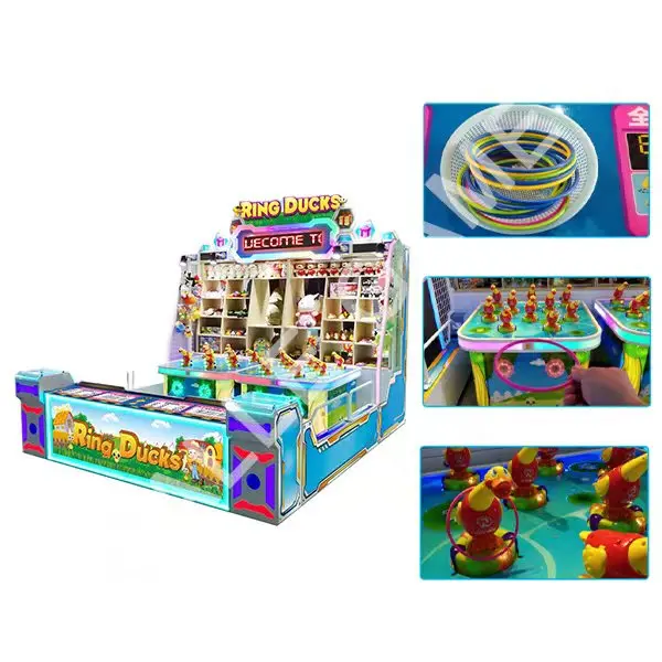 2024 New Carnival Booth Funfair Game Catch Ducks Lucky Ring Booths ...