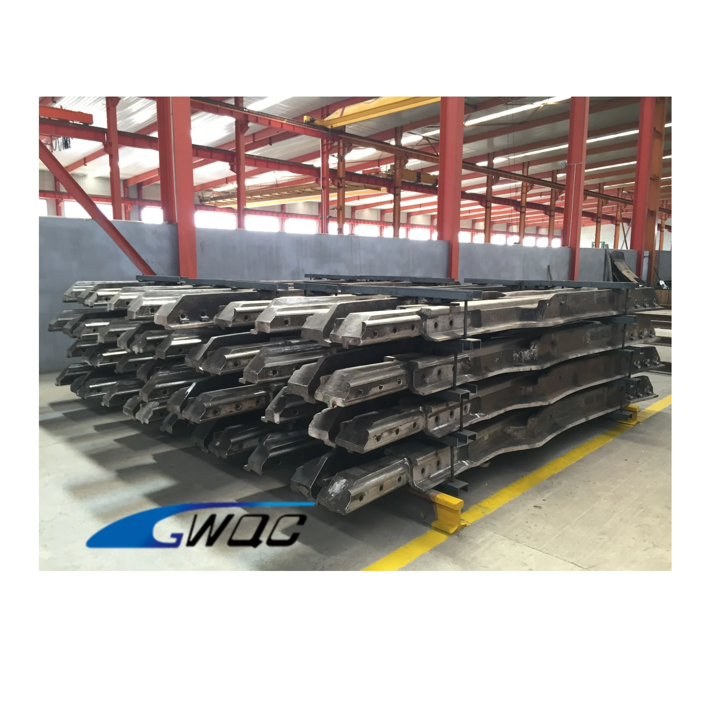 Customized 136RE #10 RBM Frog Railroad Turnout for Railways