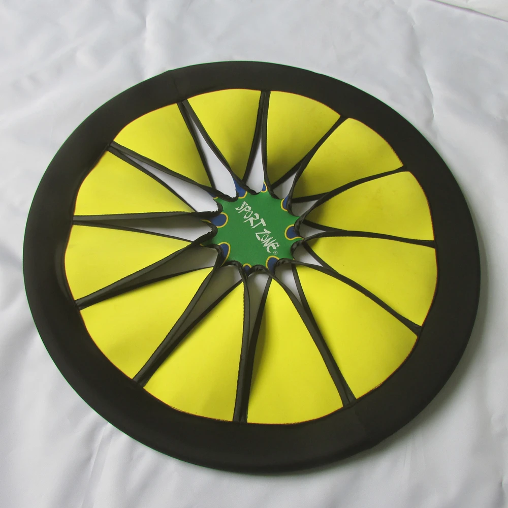 Custom Logo Printed Nylon Fly Disc Foldable Cloth Flying Disc Toy - Buy ...