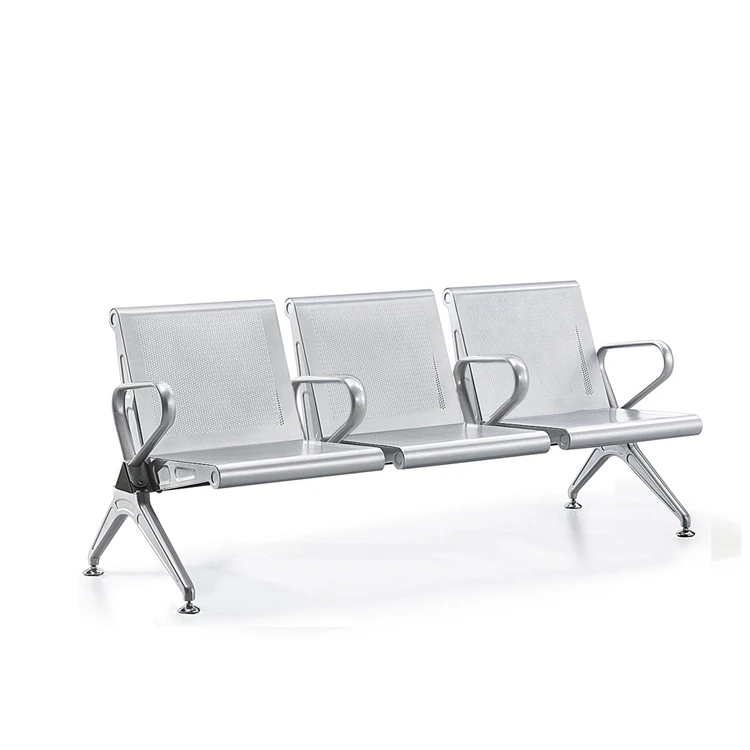 3 Seater Airport Waiting Chair Metal Steel Public Outdoor Waiting Room ...