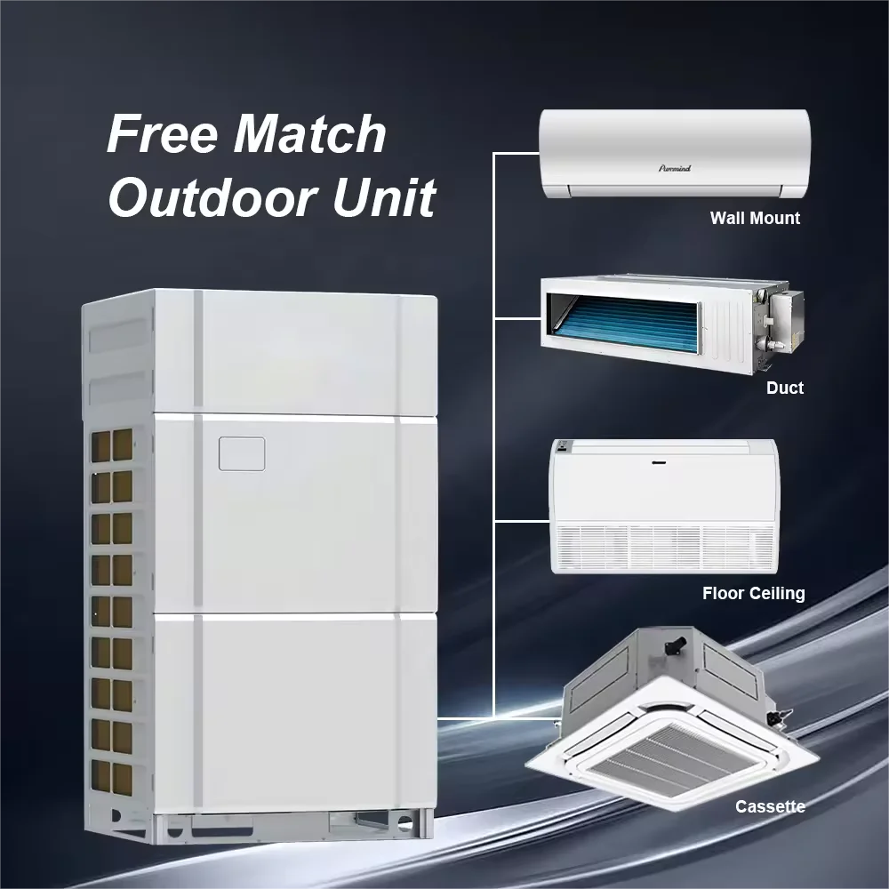 Mini Vrf Air Conditioning Room Split Type 60hz R410a Air Conditioner ...