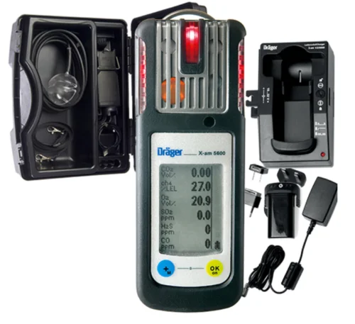 Drager X-AM 5600 Personal Monitor Drager X-am 5600 Gas Detector ...