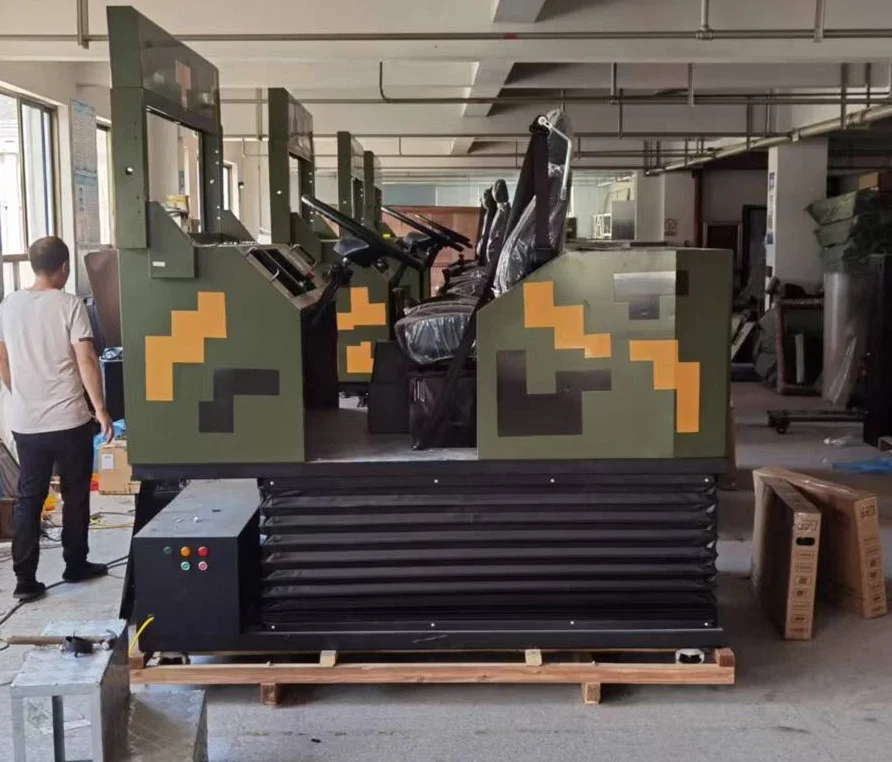 Truck Bus Automatic Driving Simulator Vehicle Engine Training Machine ...