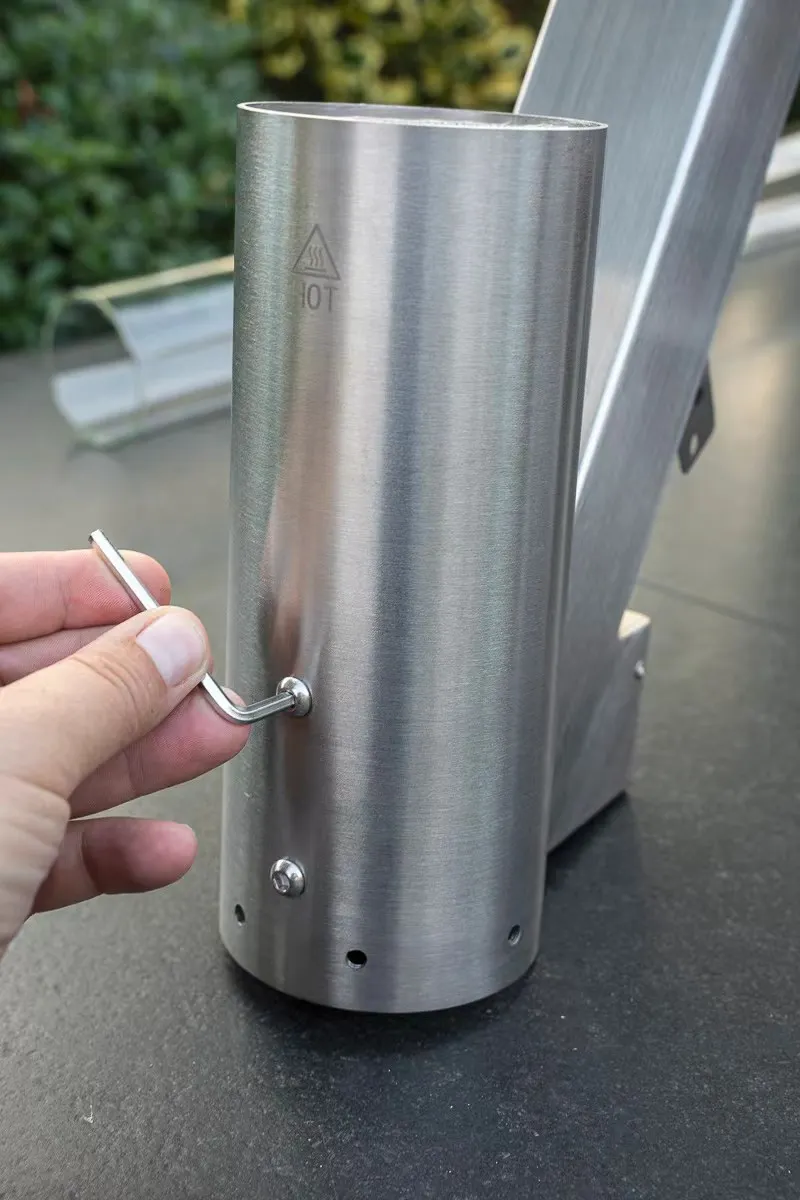 Stainless Steel Patio Pellet Heater Rocket Heater Fire Tube Fire Pipe ...