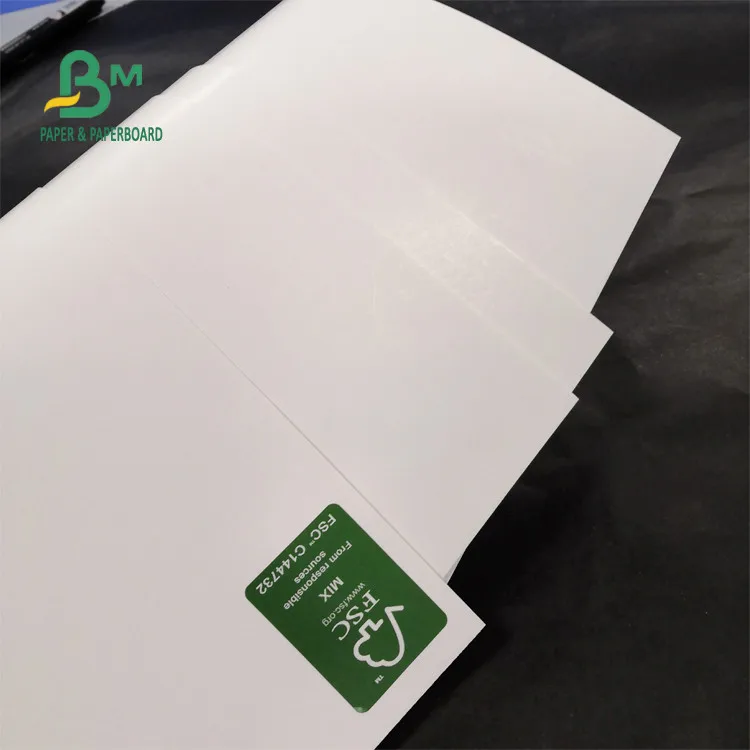 Fsc Certified 350gsm 400gsm Sbs Cardboard For Sock Packaging 70 * 100cm ...