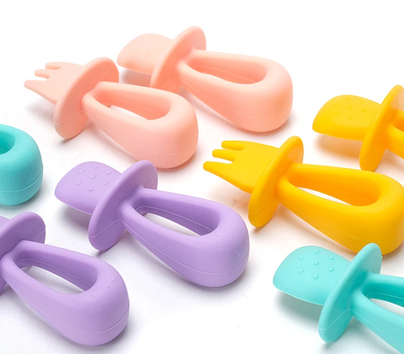 Eco-friendly First Self Feeding Toddler Utensils Age 2pack Training ...