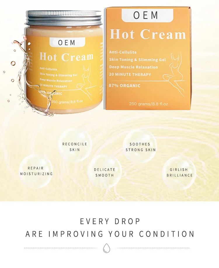 Tightening And Shaping Fat Burning Cream Delicate Skin Body Massage ...