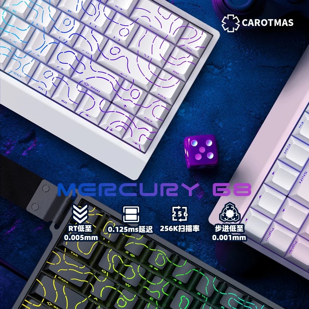 Irok Mercury68 Gaming Keyboard - Magnetic Axis Advantages