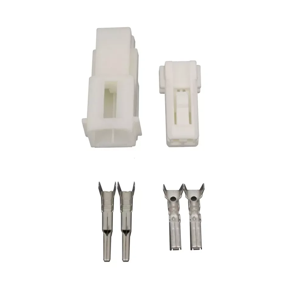 2 Way Male Female Audio Socket Tweeter Plug Auto Automotive Instrument ...