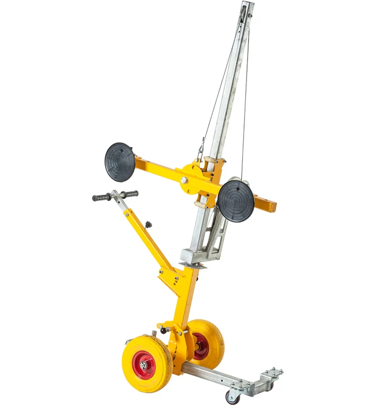 Mobile Olift Simple Manual Glass Lifter Vacuum Lifter With Suction Cups ...