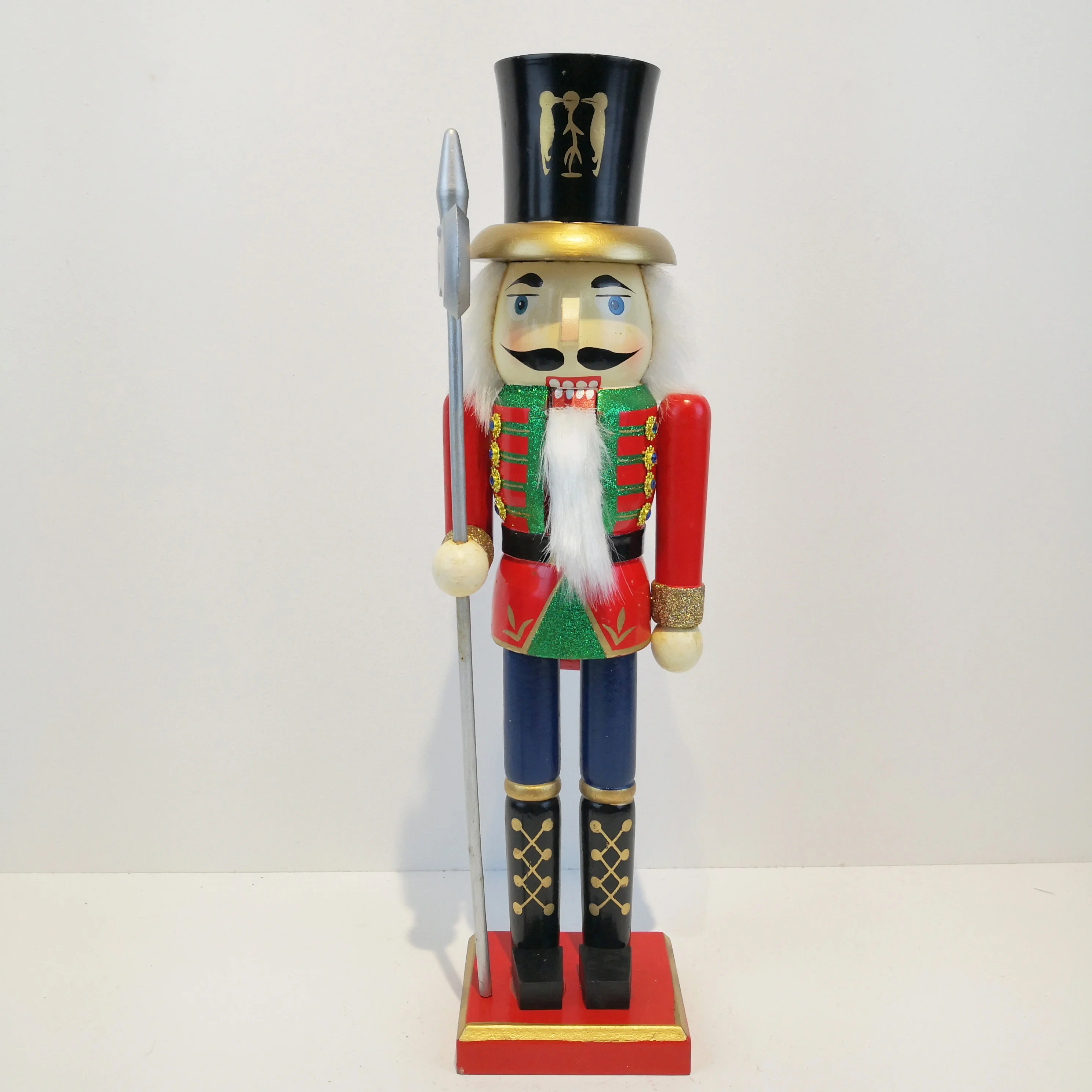 Decorative 38cm Wood Christmas Soldier Nutcracker - Buy Wood Christmas ...