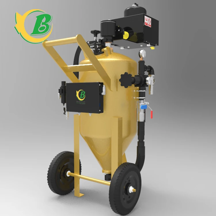 Best Selling Mobile Tank Type Sand Blasting Machine - Buy Dustless ...