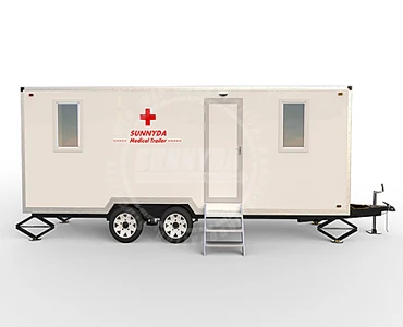 Modular Prefabricated Truck Trailer Unit Mobile Hospital