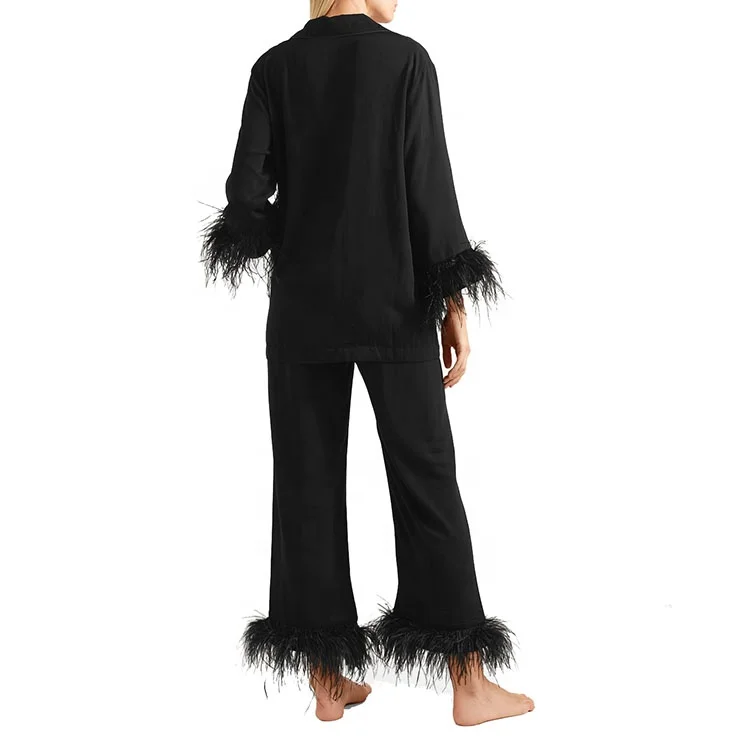 Luxury High Quality Fashion Design Custom Removable Ostrich Feathers ...