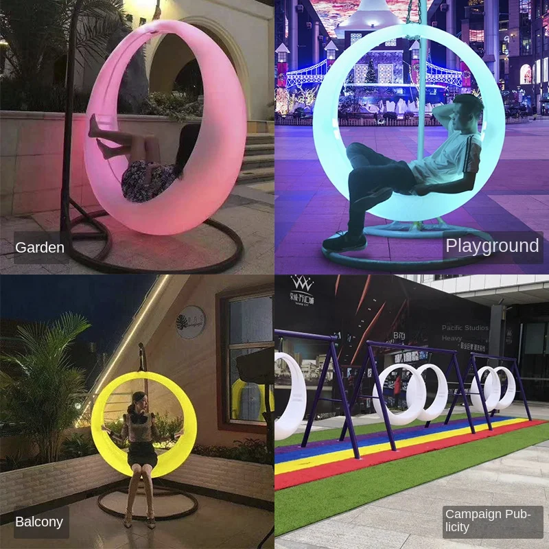 COOLQING LED Moon Swing - Brighten Children's Playgrounds