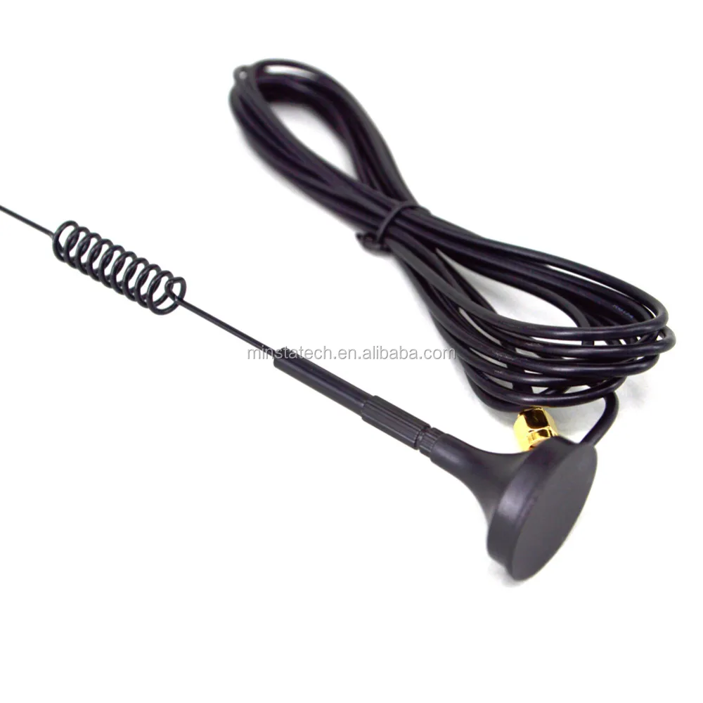 700-2700mhz High Gain 2g 3g 4g Lte Magnetic Antenna With Crc9 Ts9 Sma ...