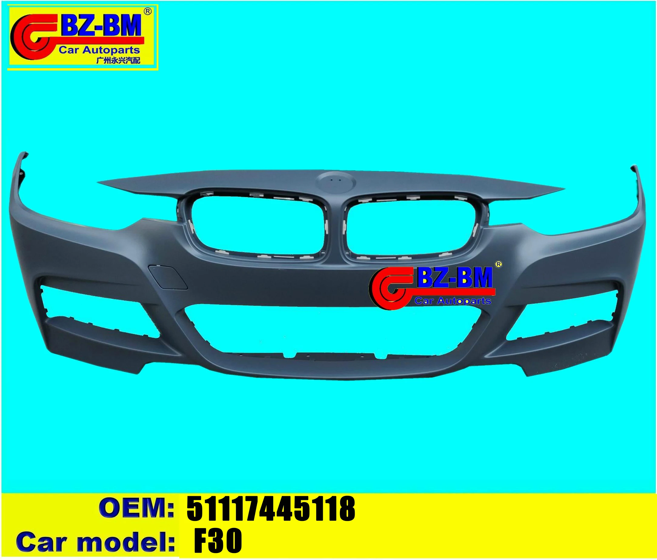 Front Bumper Front Guard Bar Wide Enlargement Bumper Is Suitable For X3 ...