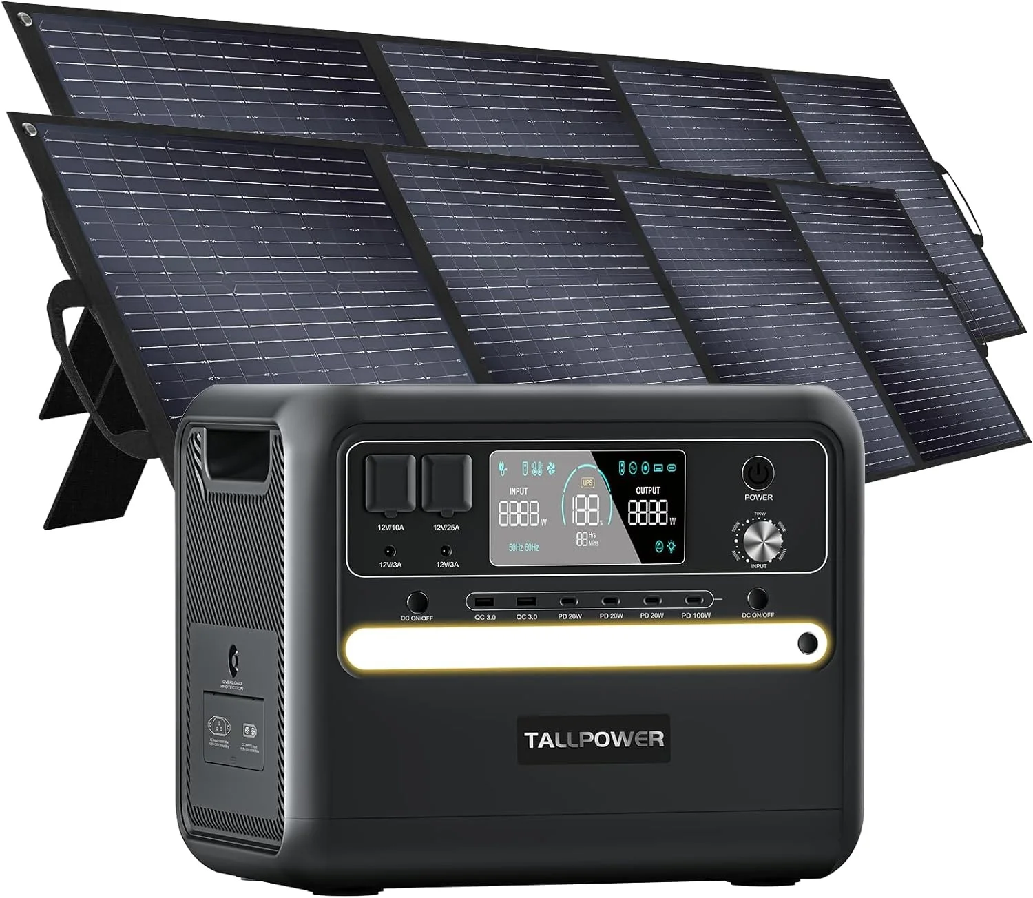 Hot Quality 2000w Battery Off Grid Portable Solar Generator Portable ...