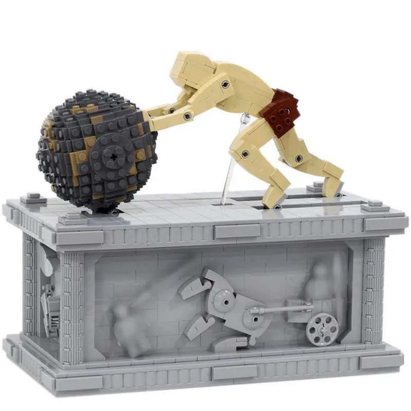 Buildmoc Moc-13424 Sisyphus Automata Motorized Building Block Vitamin ...