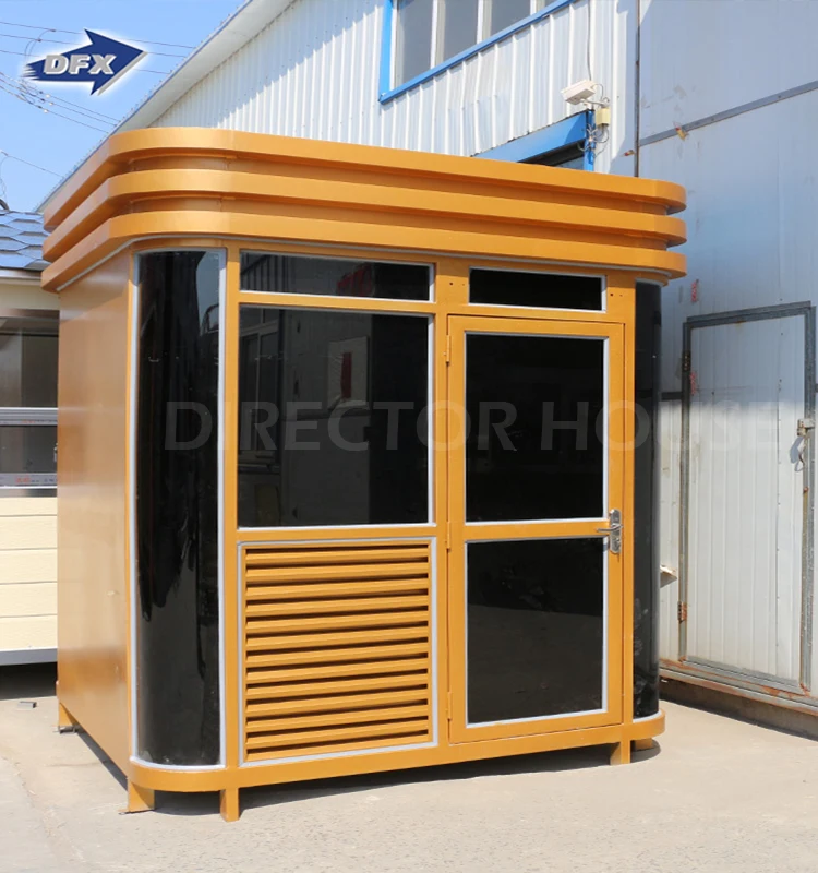 Low Cost Outdoor Insulated Prefabricated Portable Guard House Security ...
