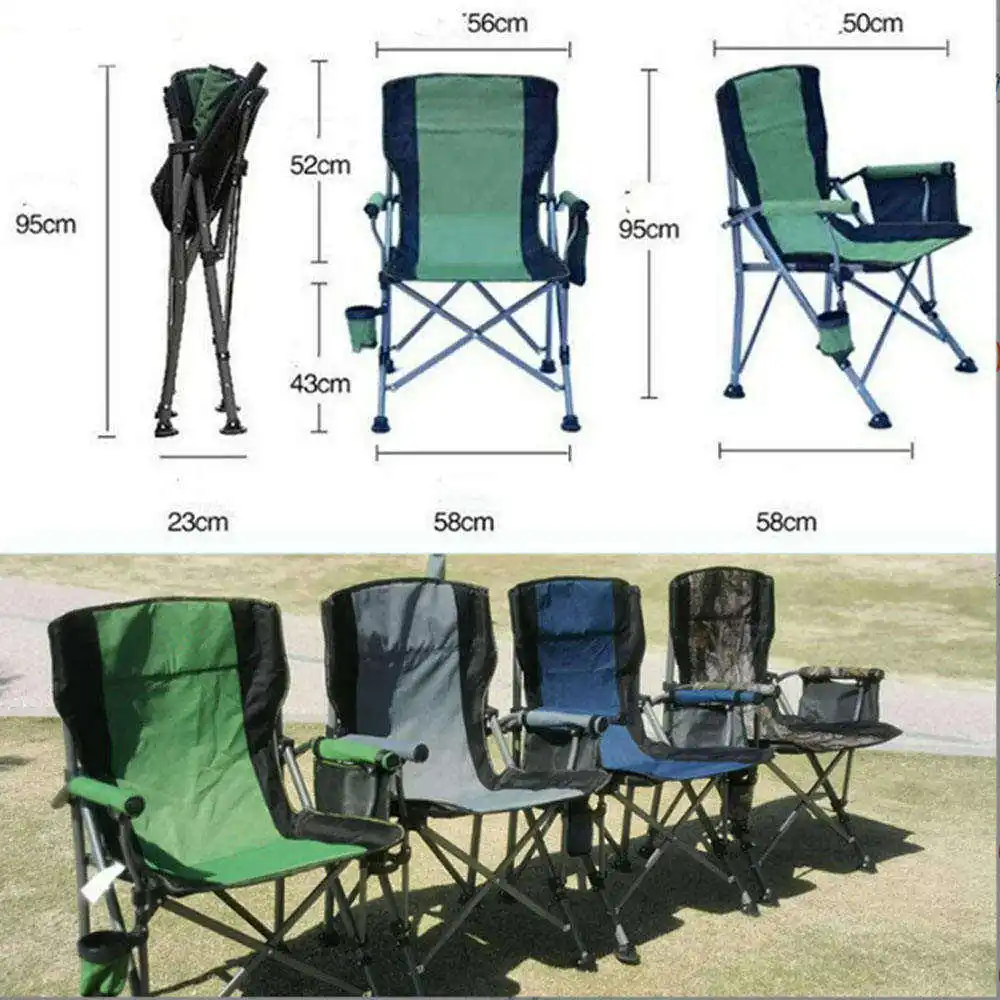 Portable Lightweight Cheap Camping Chair Easy-carrying Backrest Leisure ...