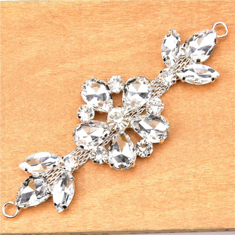 Rhinestone Chain Connectors - Crystal Glass Diamond Appliques