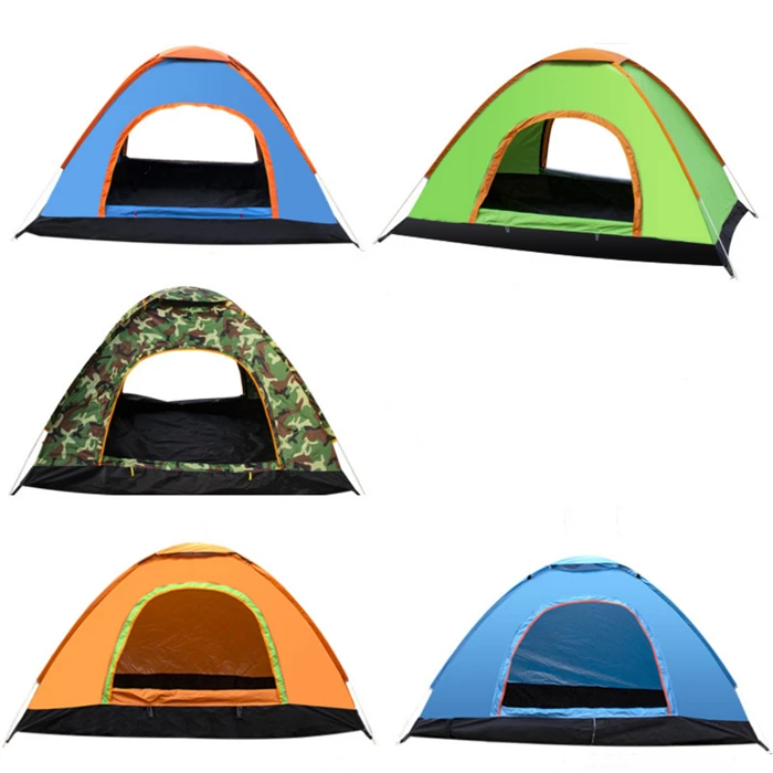 Portable Foldable Automatic Family Camping Tent Pop Up Instant Folding ...