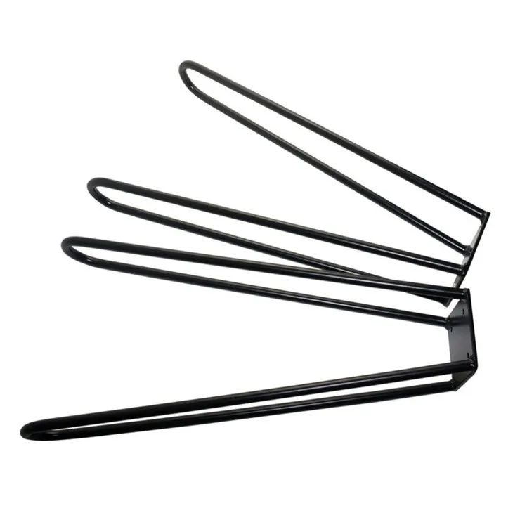 Modern Decor Solid Metal Bracket Legs Skate Board Legs Coffee Shop ...