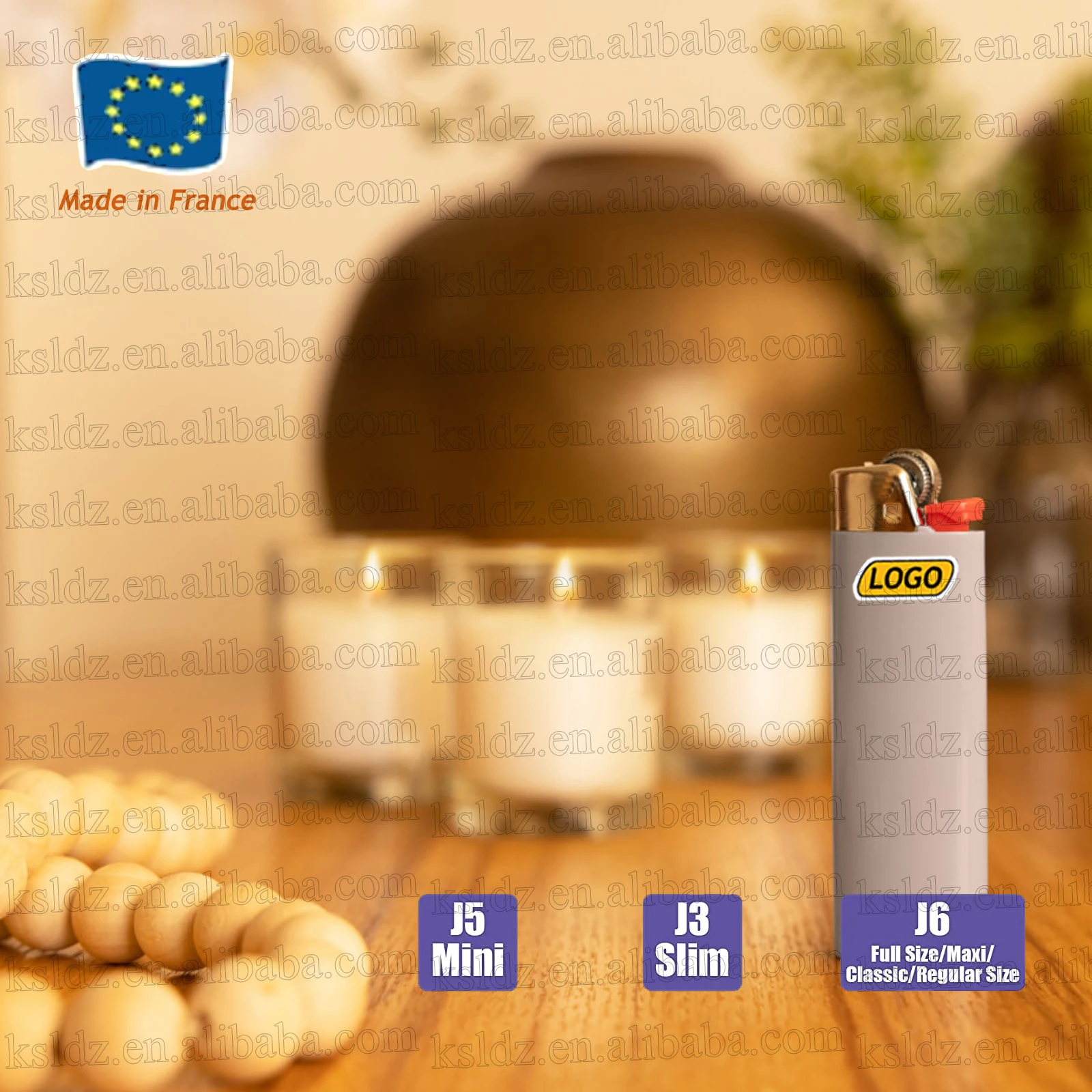 France Lighters Classic Full Size Lighter Maxi Full Size Classic ...