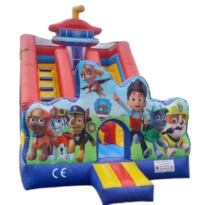 Custom Large Outdoor Inflatable Slides and Castles for Boys and Girls ...