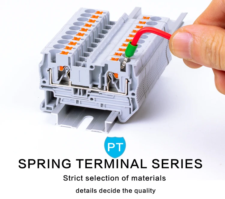 PT4 Quick Wiring Arrangement - Spring Terminal Blocks