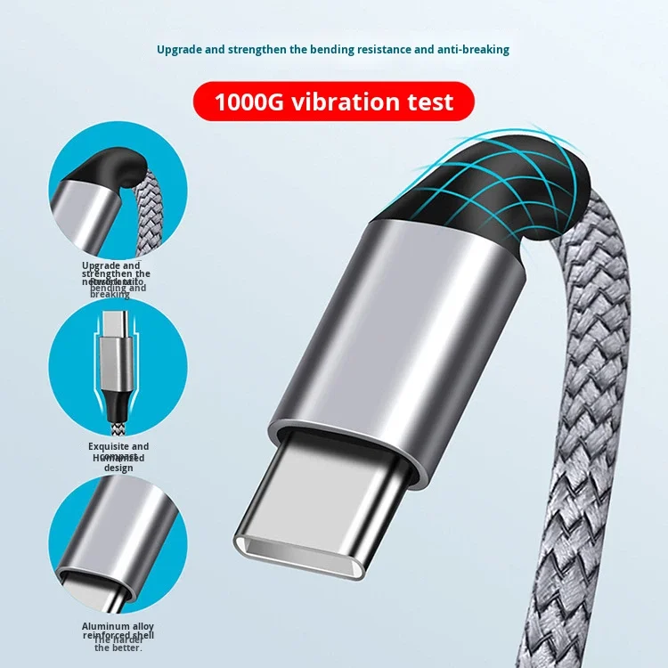 Type-C PD Fast Charging Weaving Data Cable 3m/5m/8m/10m for for Fast ...