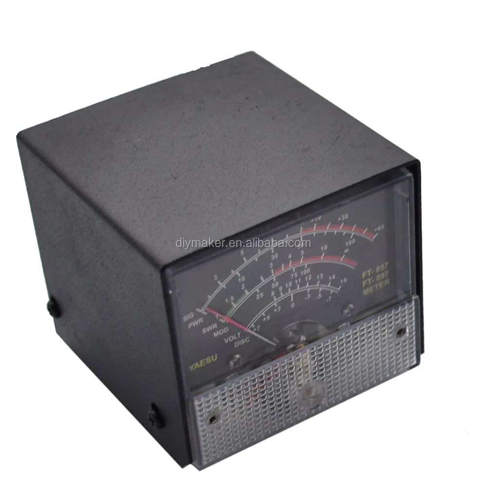 S Meter/swr/power Meter Black White Color For Yaesu Ft857/ft897 - Buy S ...