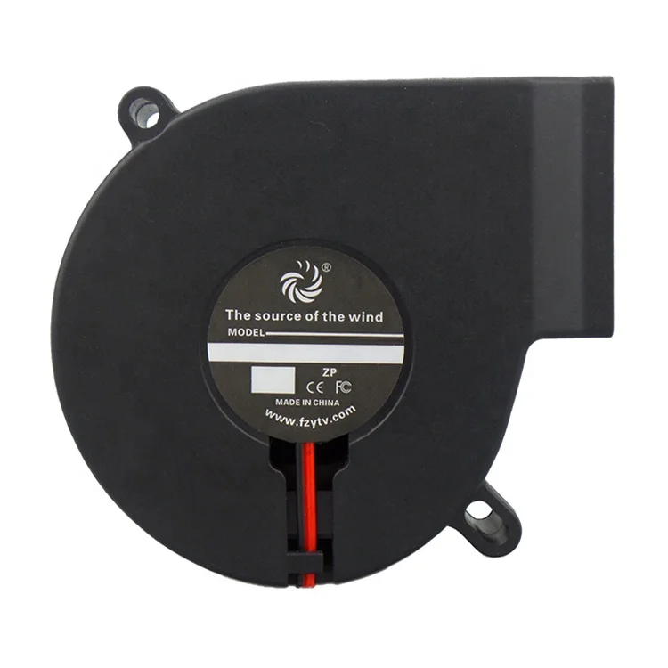 75mm Mini DC Blower Fan | 12V/24V Cooling Fan for Air Purifiers | 4000 ...