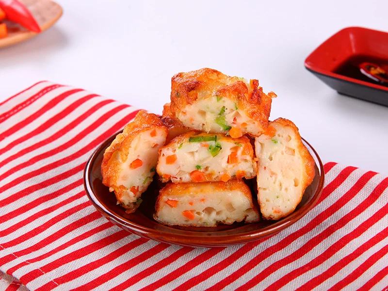 Japan Frozen Fish Cake - Tasty, Salty, Fried Vegetable Cake