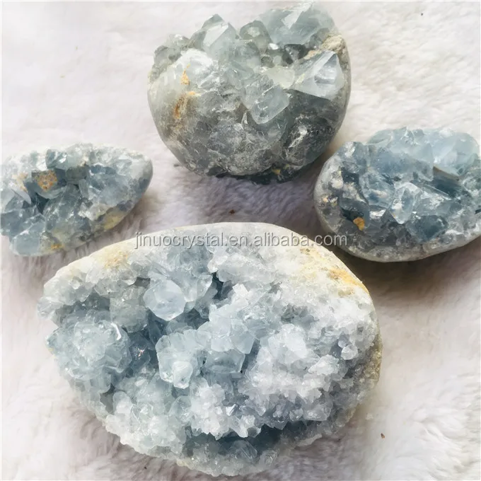 Wholesale Natural Blue Celestite Clusters Celestite Crystal Geode ...