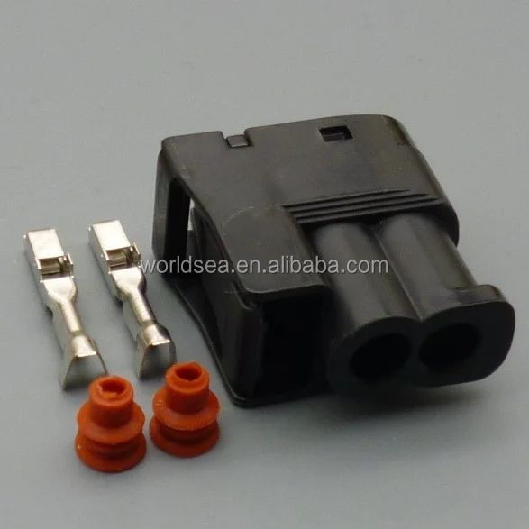 2 Pin/way Ignition Coil Connector Female Plug for 1JZ, 2JZ, 1UZ, 4AG ...