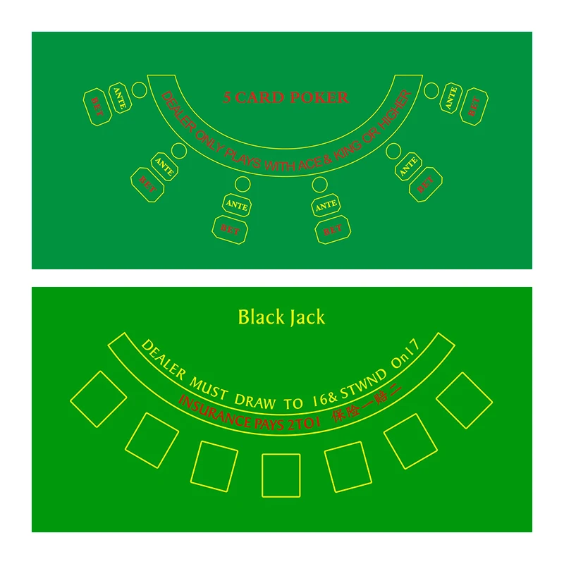 High Quality Poker Table Speed Cloth Casino Table Layout Custom Design ...