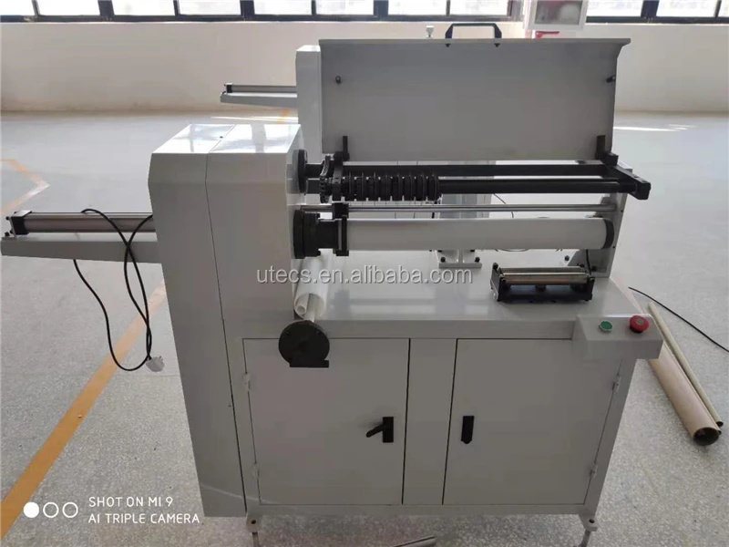 Uc600 25mm 40mm 76mm 1 Inch Automatic Paper Core Cutter Cardboard Tube ...