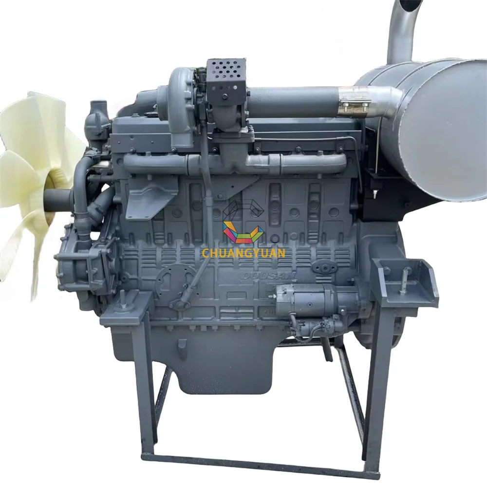 Machinery Engine DE12T Diesel Motor DE12TIS Complete Engine Assembly ...