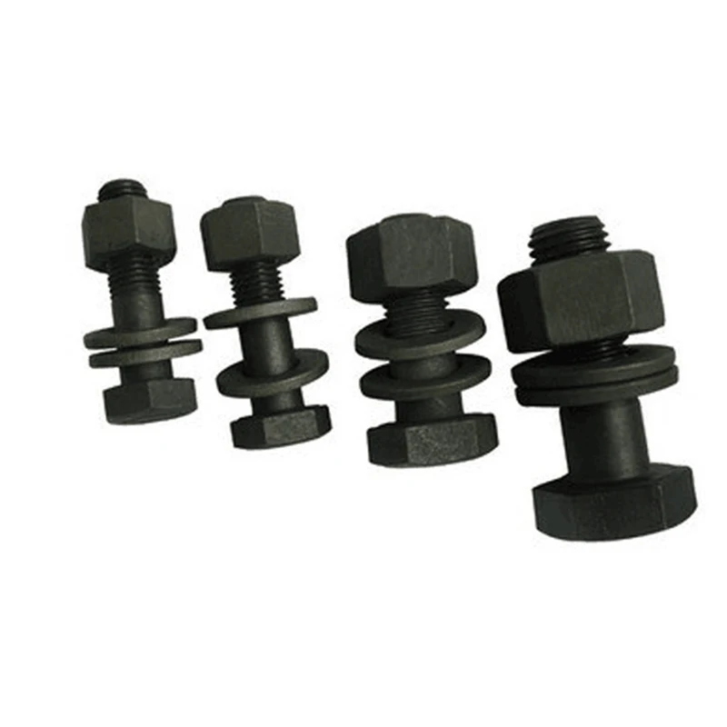 M16 M24 M36 Heavy Hexagonal Astm A325 A490 Steel Structural Bolts - Buy ...