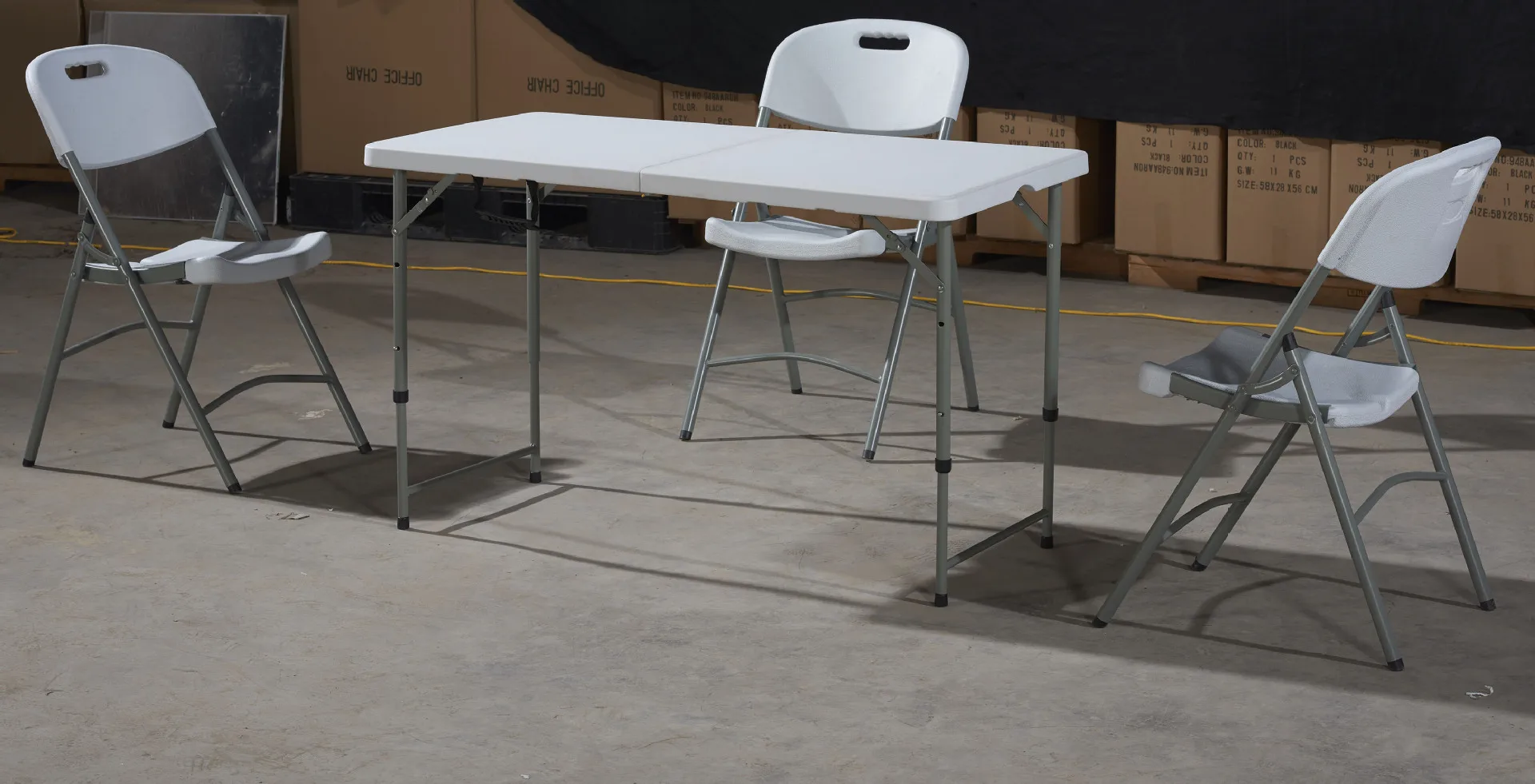 Wholesale Dinning Wedding 4ft Portable Folding Table Cheap Catering ...