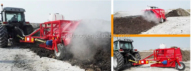 Bio Organic Fertilizer Compost Turning Machine - ZFQ200