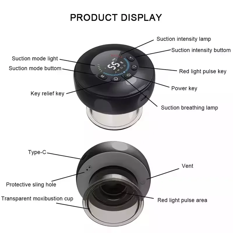 Electric Cupping Therapy Set - Smart Dynamic Massager