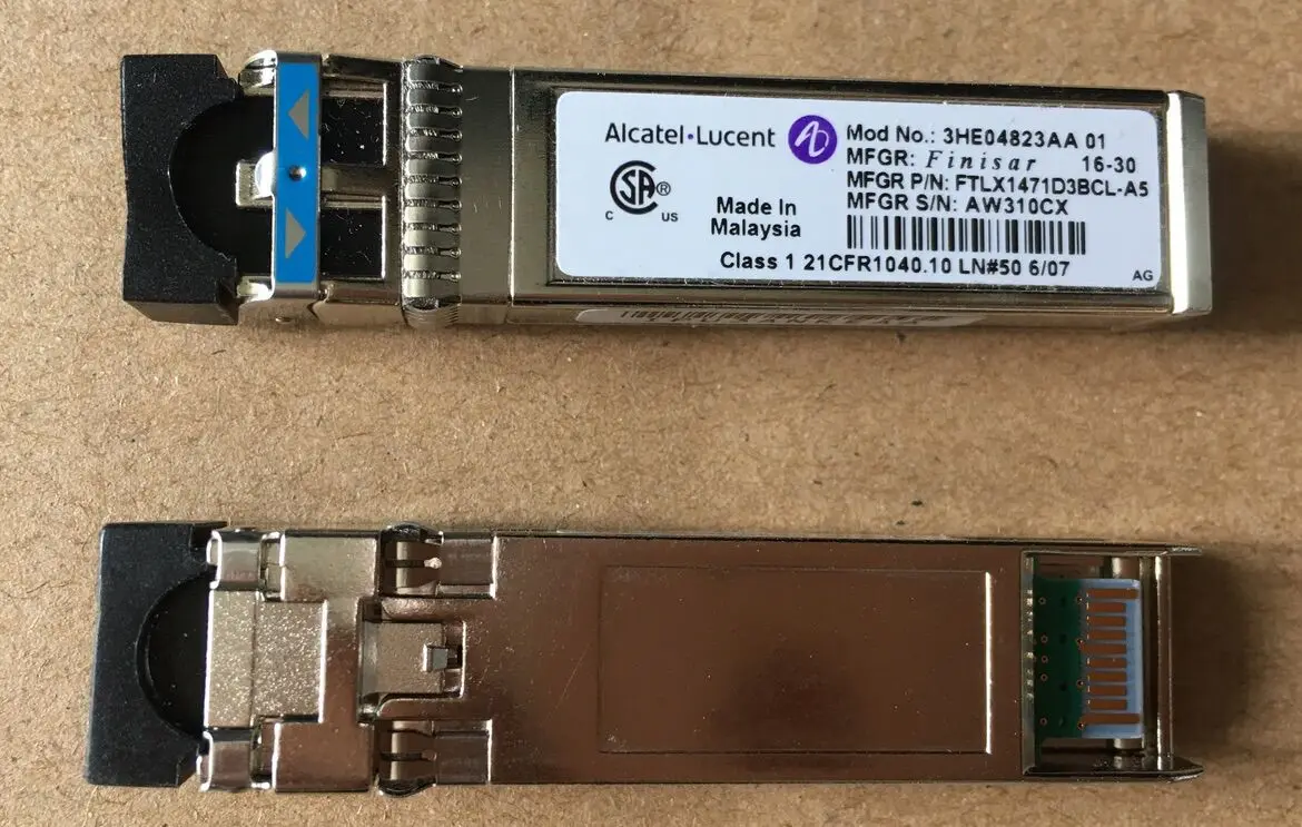 Alcatel-lucent 3he04823aa 01 Sfp+ 10ge-lc Optical Module 10g-10km-sfp+ ...
