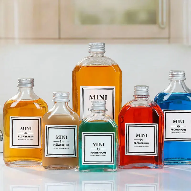 Avertan Logo Printing 100ml 200ml 250ml 350ml Flat Pocket Coffee Juice ...