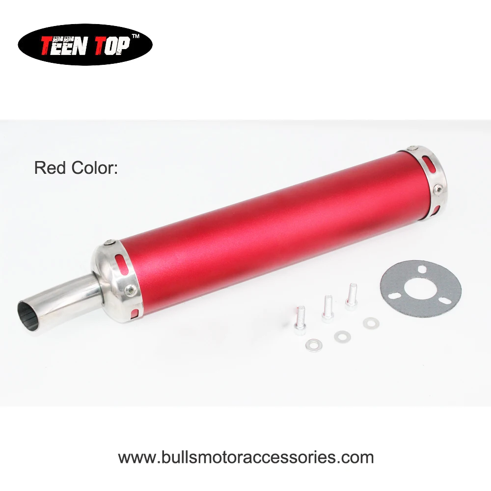 High Performance Upgrade Scooter Bike Exhaust System Upgrade 8 Colors ...