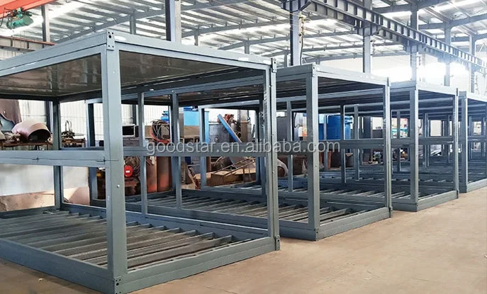 Light Steel Frame Easy Assembly Foldable Caravan 20 Ft